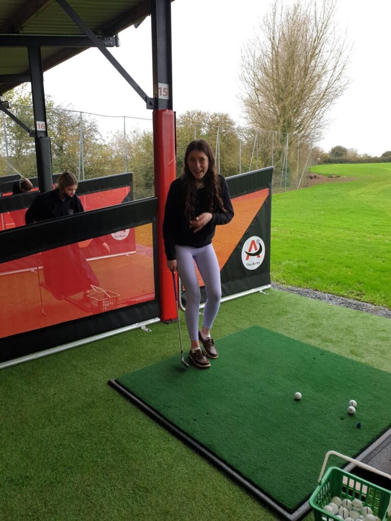 Magone hit the driving range – Salesian Secondary College